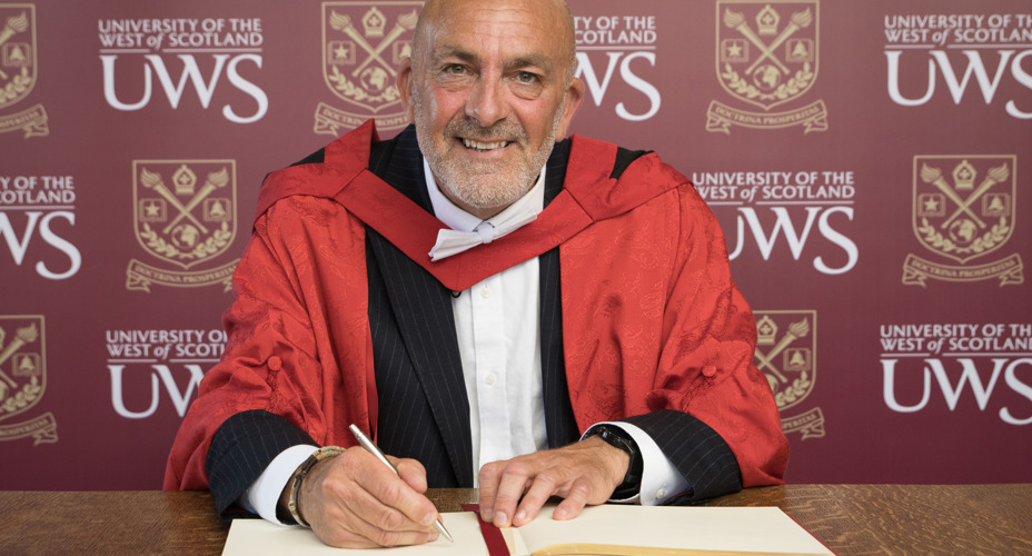 Charity leader recognised at UWS graduation – WEST | Alumni Blog